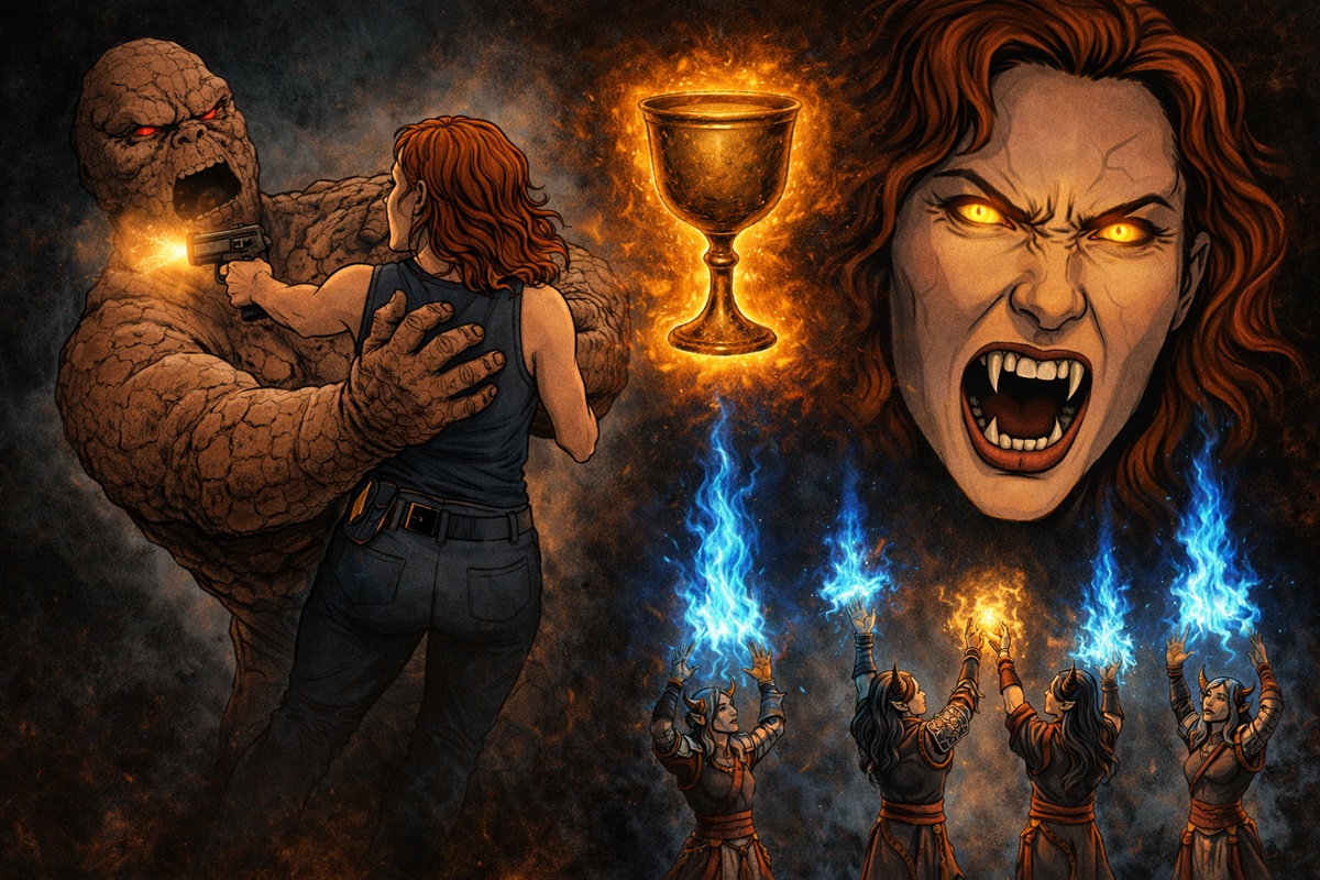 Unholy Grail: Chapter Titles – N.L. Bryar